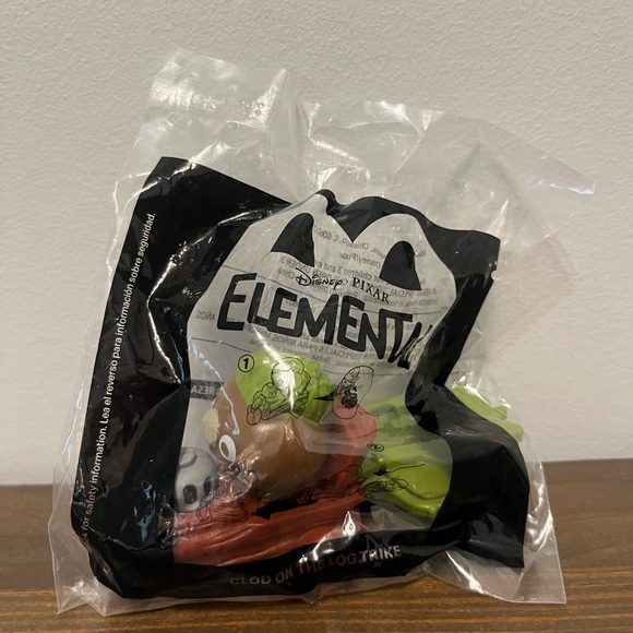 Toys | Mcdonalds Happy Meal Toy Disney Elemental Clod On Log Trike 3 ...